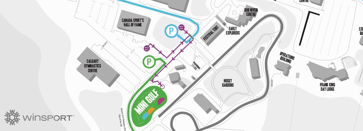 Maps, Parking & Location | WinSport