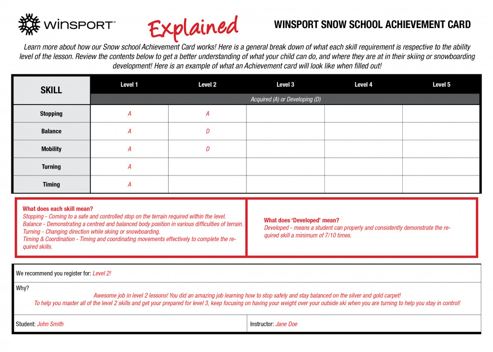 Ski & Snowboard | Know Before You Go | WinSport